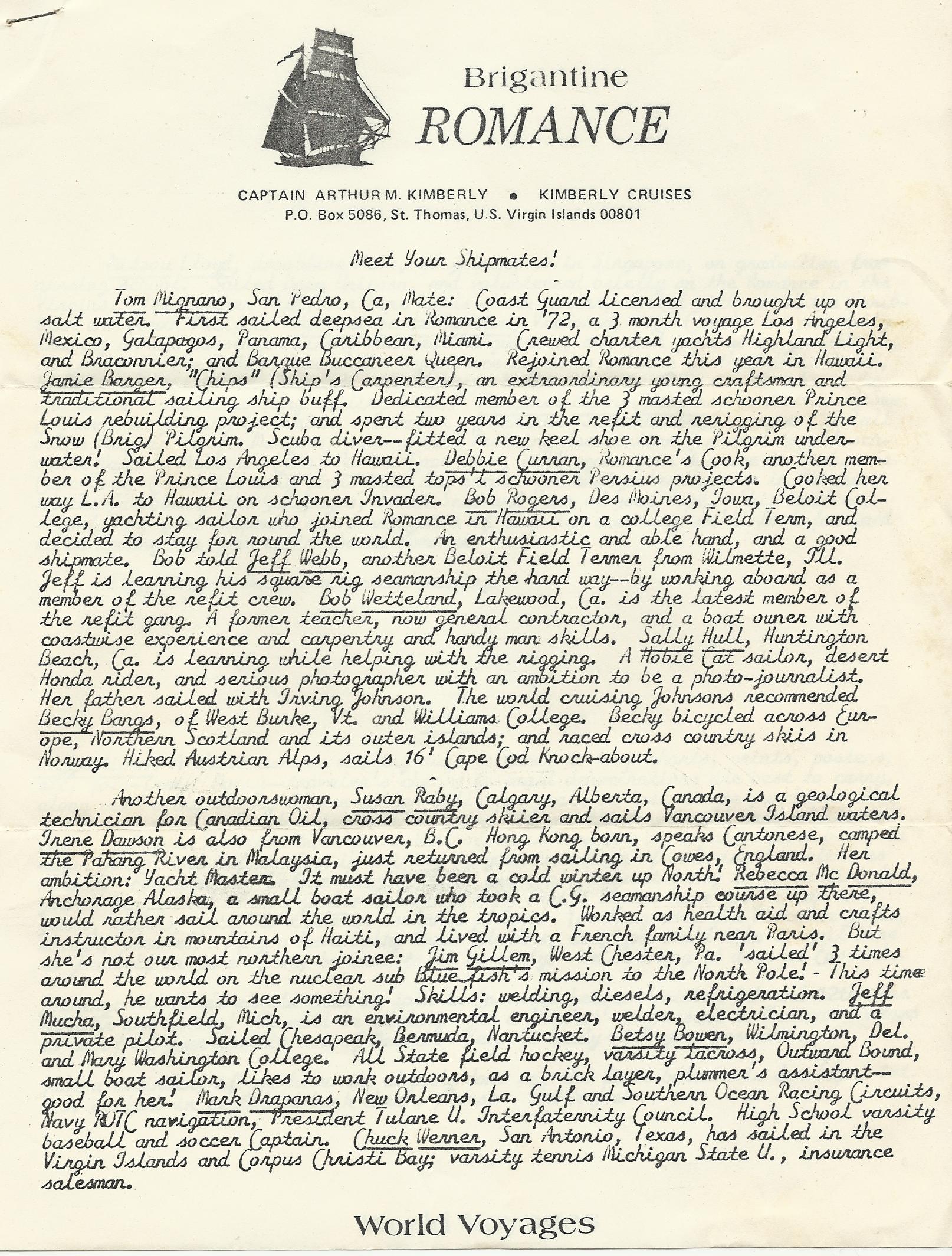 A.L.A., Inc. - Friends of the Romance; Recollections